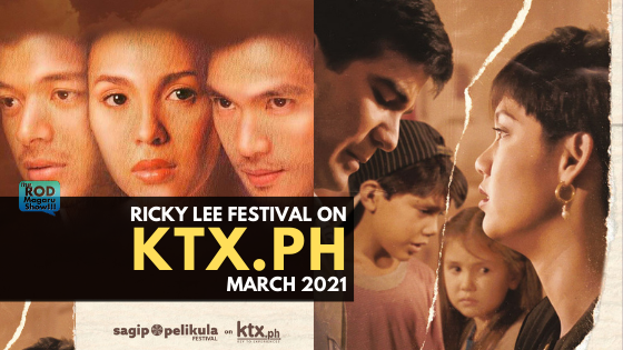 Sagip Pelikula Presents RICKY LEE FESTIVAL On KTX This March - The Rod ...