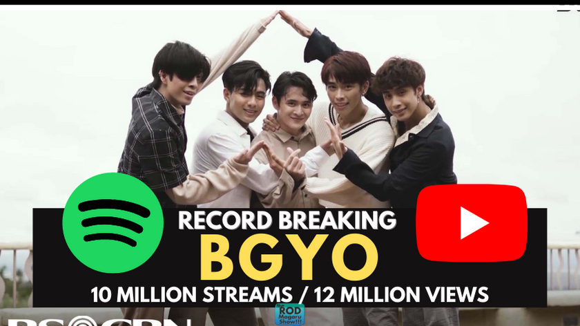 BGYO Surpassed 10 Million Spotify Streams & 12 Million Youtube Views ...
