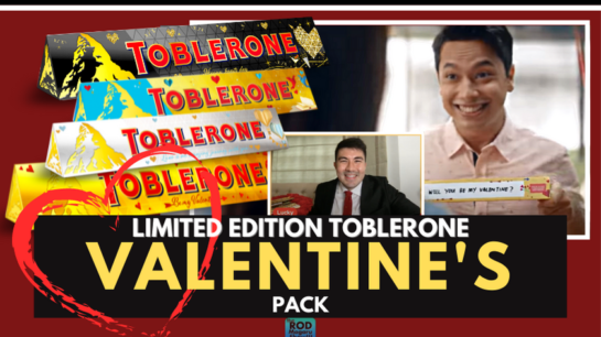Toblerone Releases Limited Edition Valentine's Pack This February - The ...