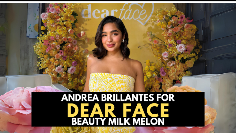Andrea Brillantes Becomes New Face of Dear Face's Beauty Milk Melon ...