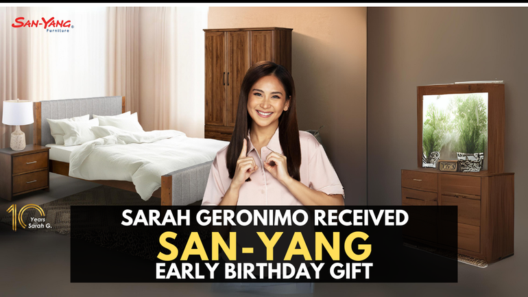 Decade Deal! Sarah Geronimo Gets Early Birthday Gift from San-Yang ...