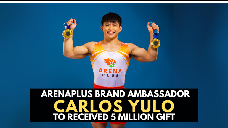 ArenaPlus gifts P5 Million To Double Olympic Gold Medalist Carlos Yulo ...