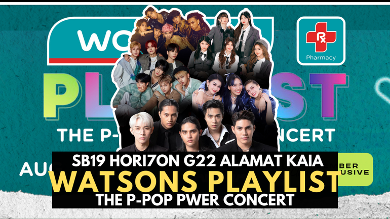 Watsons Playlist Brings Back the Heat with P-Pop Powerhouse Concert ...