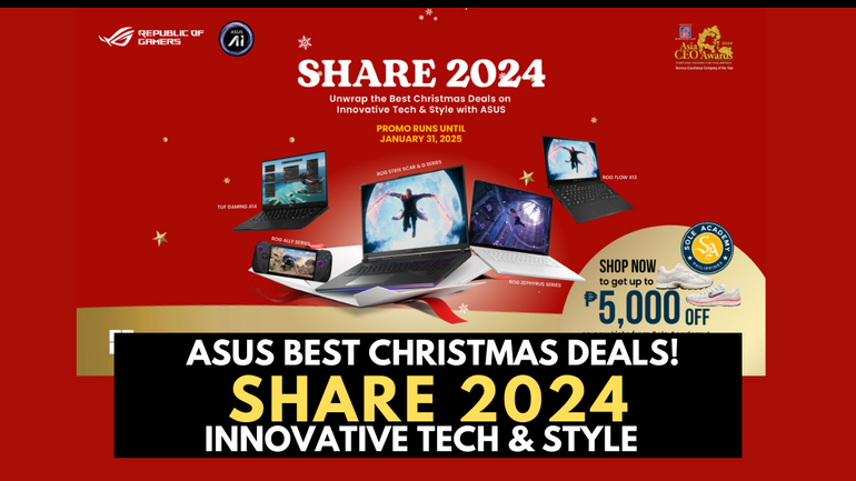 Here Comes Exclusive Deals at the ASUS Share 2024 Christmas Sale - The ...